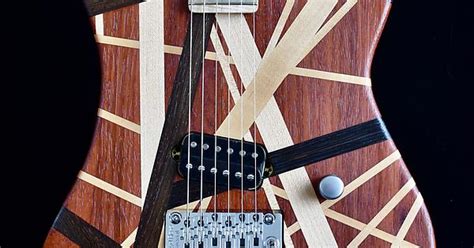My Homage To The Iconic Eddie Van Halen Striped Aesthetic A Guitar