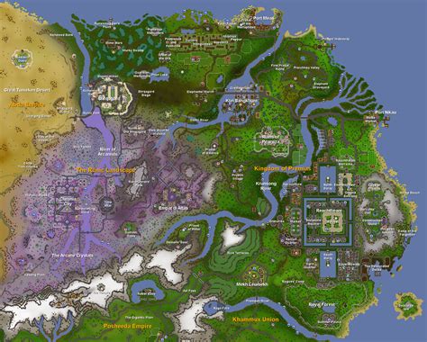 Oldschool Runescape Map