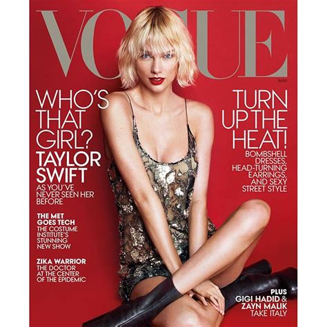 Vogue Gives Taylor Swift A New Look For Their May 2016 Cover Bellanaija