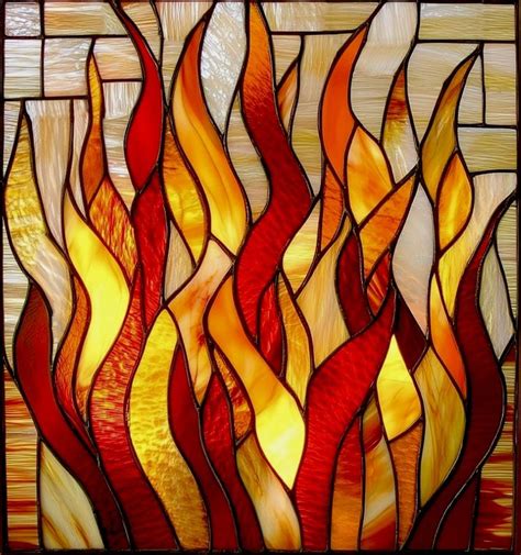 Pin By Kim Schaefer On Stained Glass Fire In 2025 Stained Glass