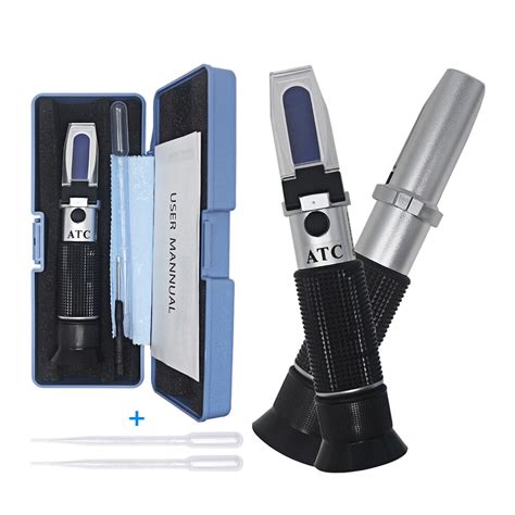 Handheld Beer Refractometer Brewing Brix 0 32 1 0 Grandado