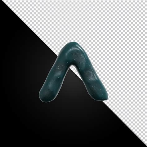 Premium Psd 3d Rendering Of Alphabet Circumflex Symbol Isolated