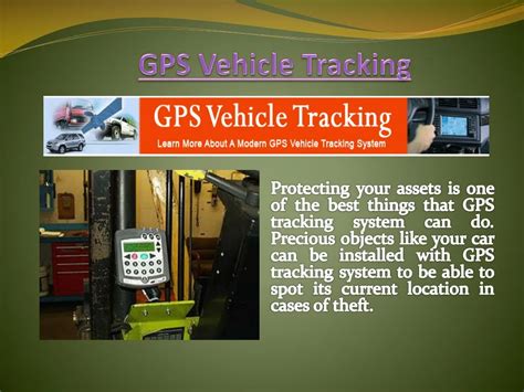 PPT GPS Vehicle Tracking System PowerPoint Presentation Free Download ID 1469181