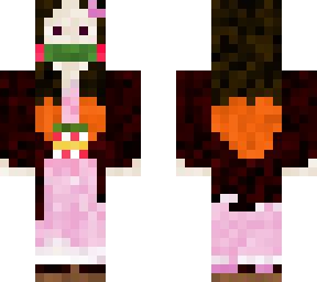 Nezuko Minecraft Skin