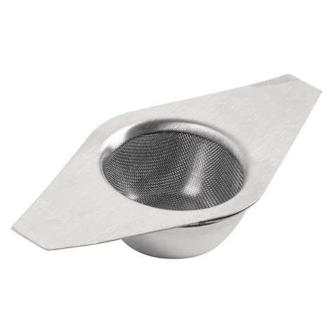 Stainless Steel Tea Strainer With Drip Bowl Batch Tea Company