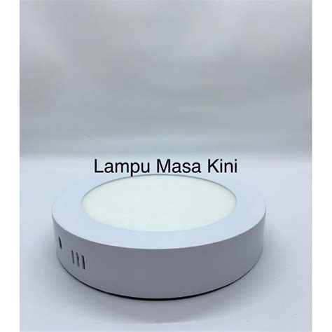 Jual Lampu Downlight Led Panel Bulat Watt Outbow Fullux Shopee Indonesia