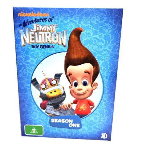 THE ADVENTURES OF Jimmy Neutron Babe Genius Season 1 DVD VGC FREE POST