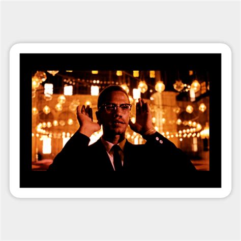 Malcolm X Praying Malcolm X Day Sticker Teepublic