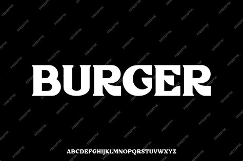 Premium Vector Bold Decorative Retro Style Alphabet Display Font