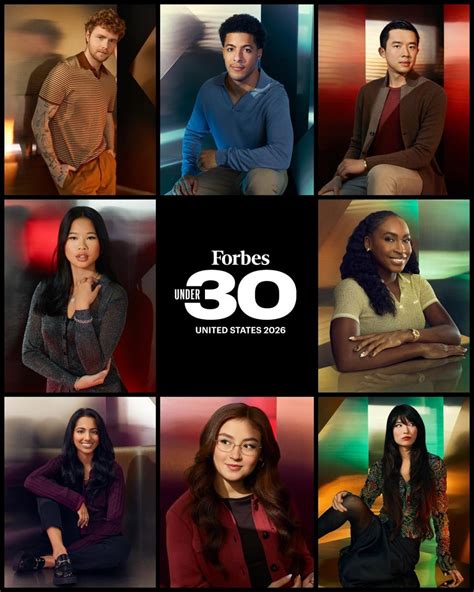 Forbes Unveils 15th Annual 30 Under 30 List The Class Of 2026