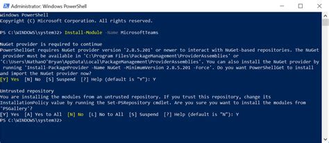 microsoft teams powershell module yahkoob ayappally