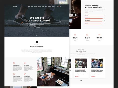 Whole Creative Multi Purpose Wordpress Theme By Mahmoud Baghagho On