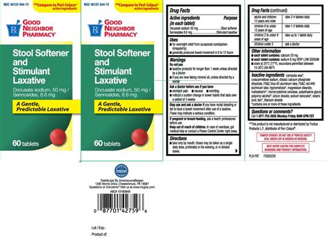 Good Neighbor Pharmacy Stool Softener