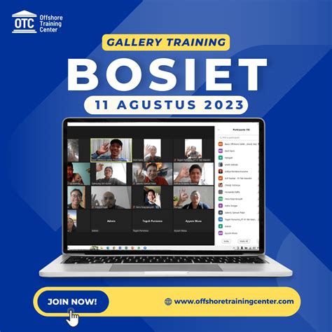 Training Bosiet Sertifikasi Offshore Offshore Training Center
