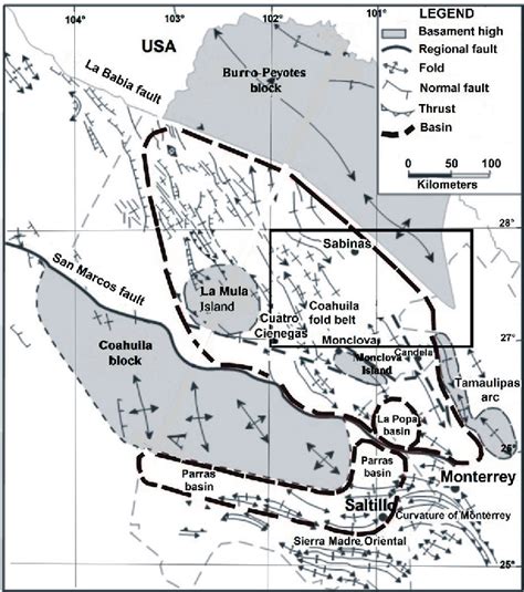 Figure 1 From Interpretation Of Aeromagnetic Data Using Gis To Evaluate