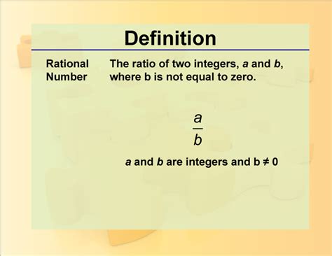 Rational Numbers Definition And Examples