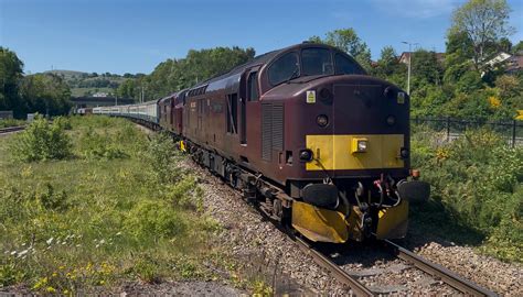 West Coast Class 37s Pontypool 180525 By Tailsfan2022 On Deviantart