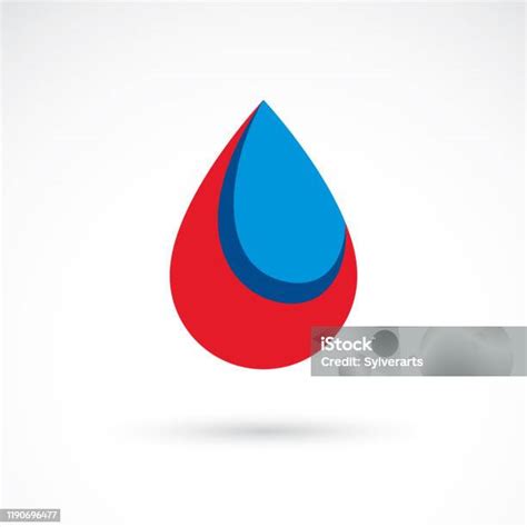 벡터 적색 혈액 드롭 그림 흰색에 격리 혈액학 테마 의학 재활 또는 약리학에 사용하기위한 치료 디자인 0명에 대한 스톡 벡터 아트 및 기타 이미지 Istock