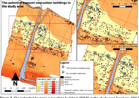 Figure 2 From A Gis Based Tsunami Evacuation Model Considering Land