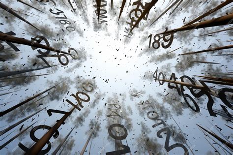 Premium Ai Image Lots Of Numbers Backgroundmath Concept