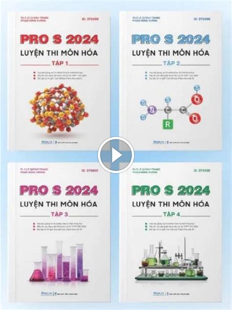 Bộ sách + Khóa học Pro S Hóa 2024 » SHOP.edu.vn