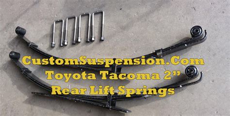 Toyota Tacoma Heavy Duty Leaf Springs