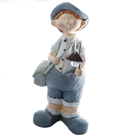 Pitic Baiat Pentru Iluminat Gradina Cu Geanta