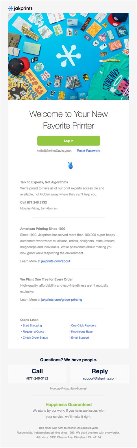 Welcome To Your New Favorite Printer From Jakprints Desktop Email