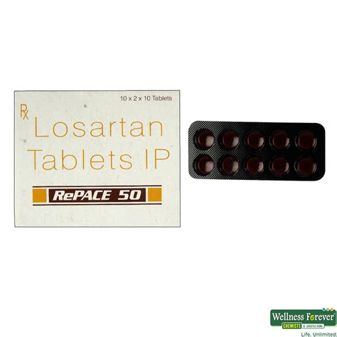 Buy Repace 50mg 10 Tablets Online At Best Prices Wellness Forever