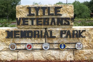Veterans Memorial Park City Of Lytle Tx Official Website