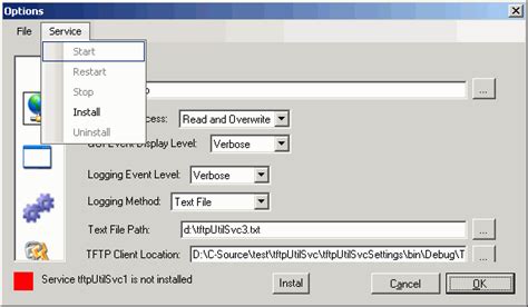 Writing A Tftp Server Windows Service Codeproject