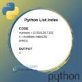 Python List Methods IpCisco