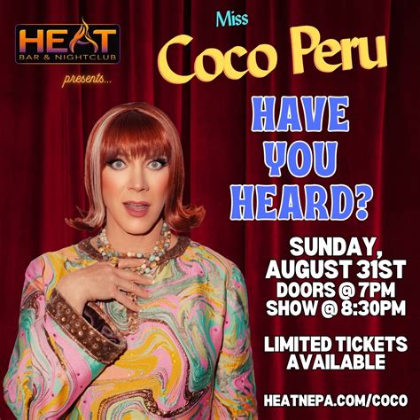 Coco Peru Have You Heard Heat