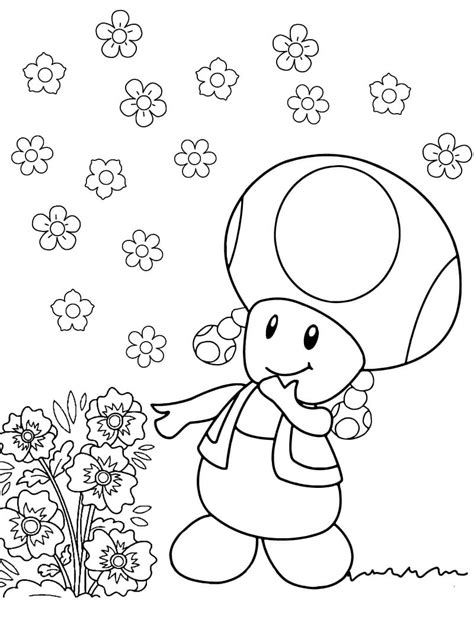 Toadette Coloring Pages Coloringlib