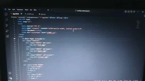 ashraf mohammad on linkedin rock paper scissors using html css