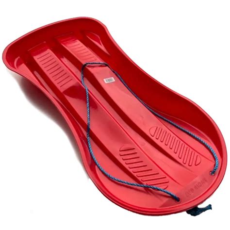 Plastic Sledge With Pull Rope Premier Camping