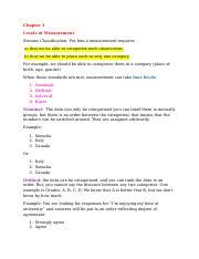 Understanding Levels of Measurement: Nominal to Ratio Explained | Course Hero