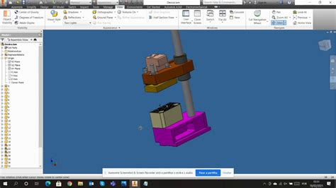 Half Section View Inventor