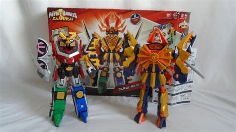 Power Rangers Samurai Claw Armor Megazord Samurai Sentai Shinkenger