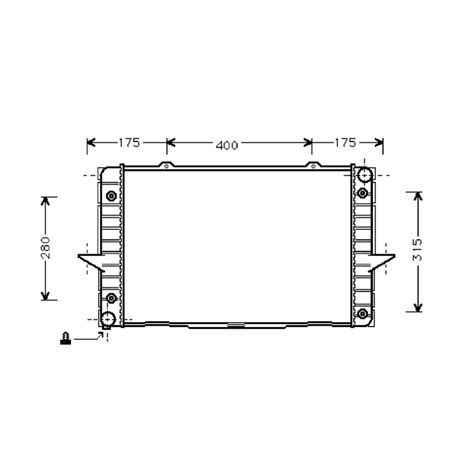 Radiator Volvo 70 Series 1984 Cc 1997 98 0697 1298 C70 590
