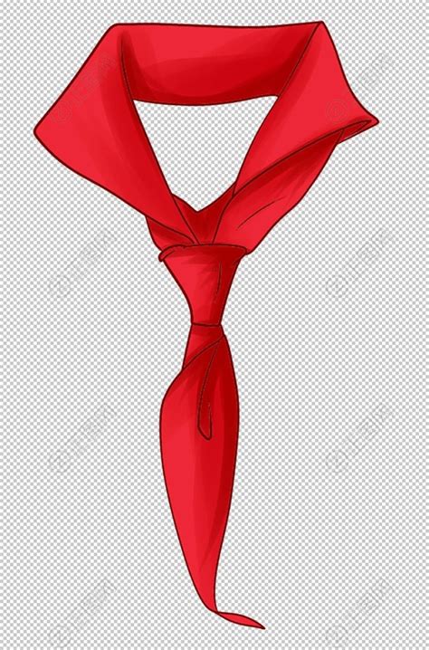 红领巾png素材 花瓣网