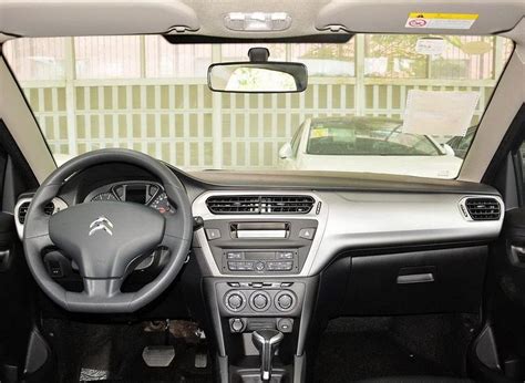 Citroen C Elysee Interior Photos Of
