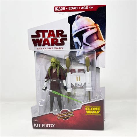 Kit Fisto Cw05 Hasbro Clone Wars Star Wars Action Figure 4th Moon Toys