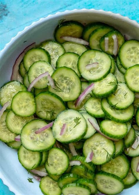 Cucumber Dill Salad The Best Keto Recipes