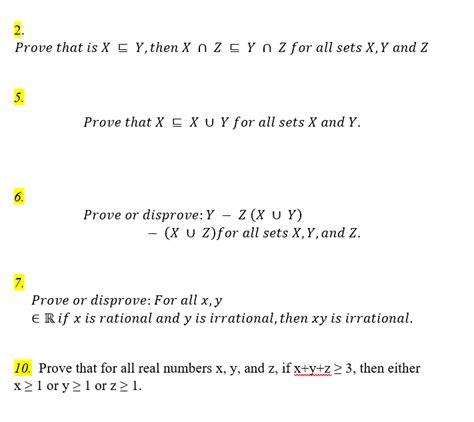 Solved Prove That Is X Y Then X N Z SY N Z For All Chegg