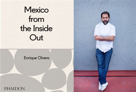 Mexican Chef Enrique Olvera Presents Gastronomy Book