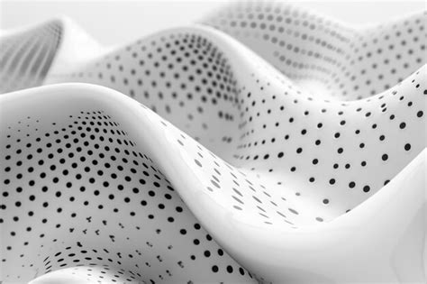 Premium Photo A Grayscale Image Of A Parametric Surface With Halftone