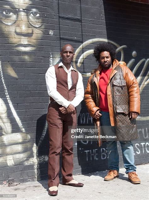 Fashion Icon Dapper Dan With His Son Jelani Who Is Wearing A Dapper