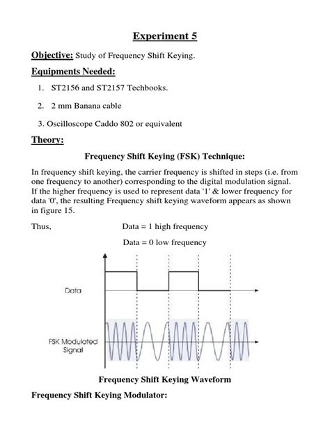 Frequency Shift Keying Modulation Amplifier
