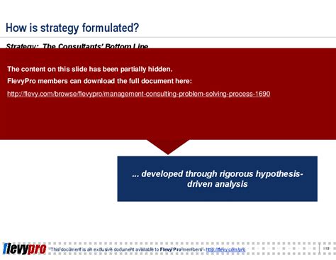 Ppt Management Consulting Problem Solving Process 19 Slide Ppt